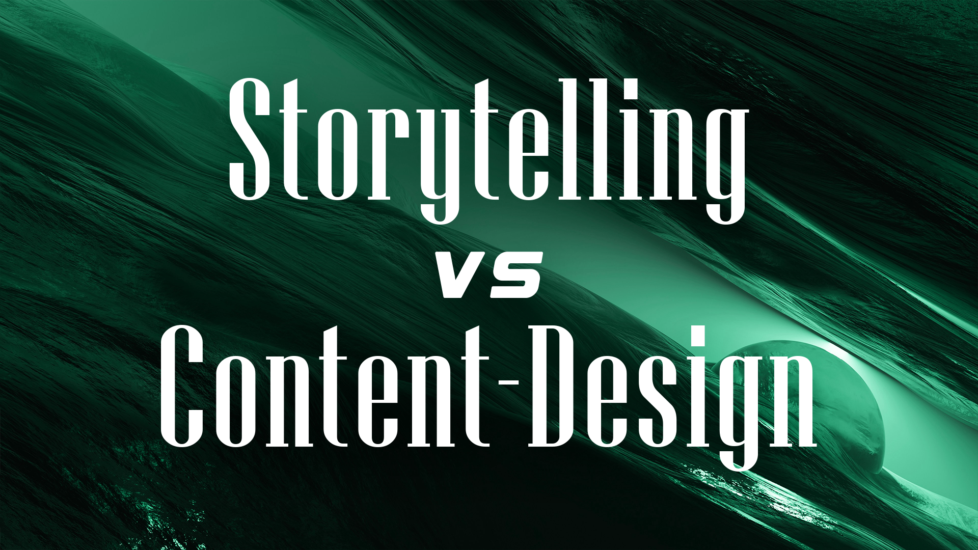 Storytelling vs. Content-Design: Du musst Dich entscheiden! - impulsQ ...